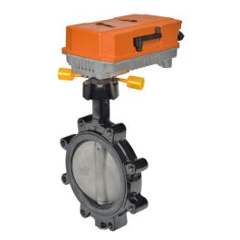 Belimo F6200LU+PRBUP-MFT-T-200 - Butterfly Valve Assembly, 2 Way, 8 in ...