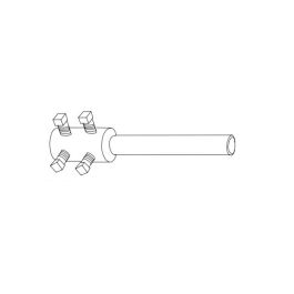 Johnson Controls DMPR-KC006 - Blade Pin Extension Coupler | Cochrane Supply