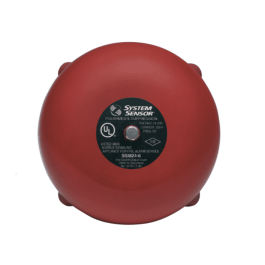 System Sensor SSM24-6 - Alarm Bell, 24 VDC, 6 in. Gong Diameter ...