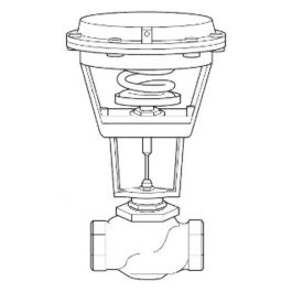 Schneider Electric VK-7223-613-4-11 - Globe Valve Assembly, 2 Way, 2 in ...